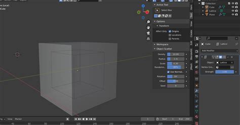 Modeling Lattice Modifier Causing Object To Scale Weird Blender Stack Exchange