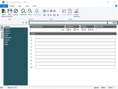 Lookup Lists Module