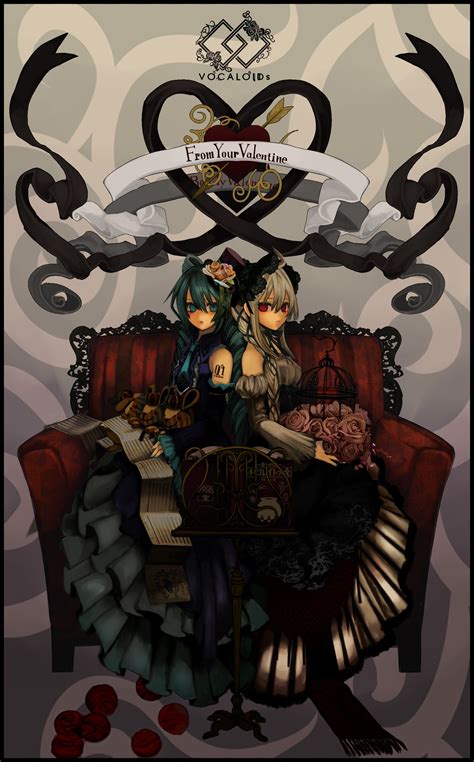 ボーカロイド【初音ミク弱音ハク】 壁紙