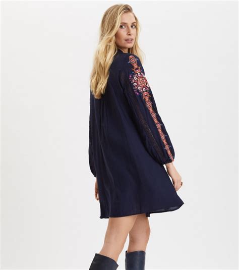 Aty Odd Molly Revolutionary Dress Night Sky Blue Vermont Cz