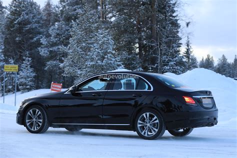 Mercedes Benz C Class Facelift Prototype Reveals Production Taillights Autoevolution