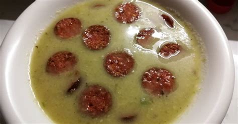 Cukkini krémleves kolbásszal S mint Sanyi receptje Cookpad receptek