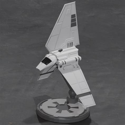 ⭐ Lambda Shuttle Star Wars・ Stl File For ・cults