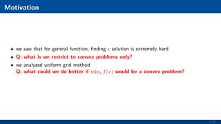Derivative Free Optimization PDF