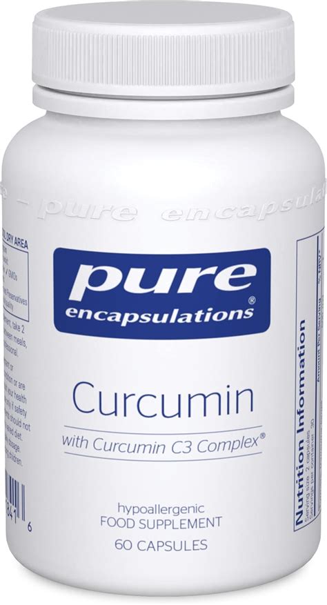 Pure Encapsulations Curcumin High Potency Turmeric Curcumin C3