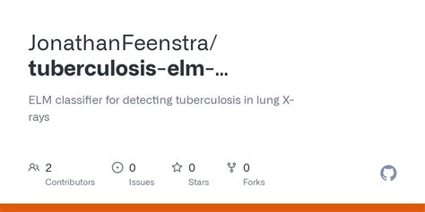 Github Jonathanfeenstratuberculosis Elm Classifier Elm Classifier