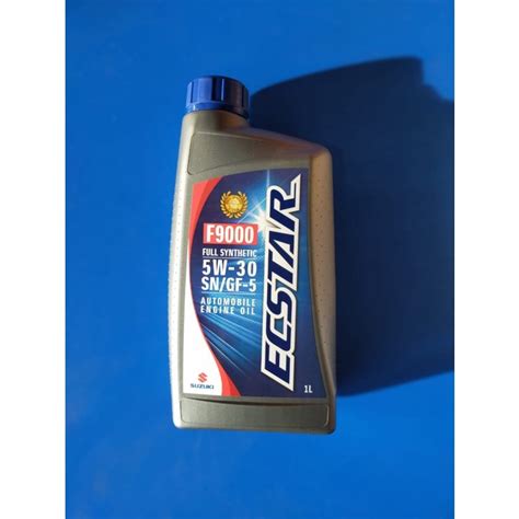 Jual Oli Mesin Suzuki Ecstar 5w30 SN Fully Synthetic 1 Liter Terbaik