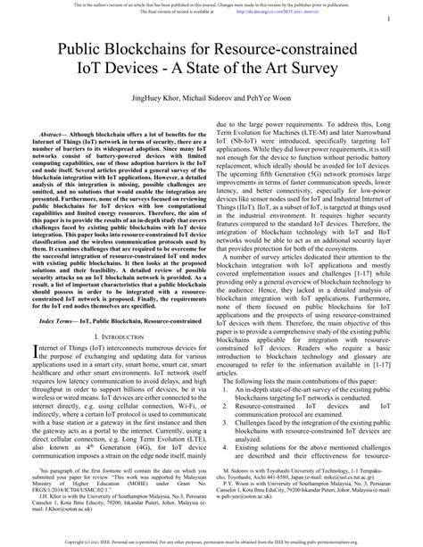 pdf public blockchains for resource constrained iot devices a state