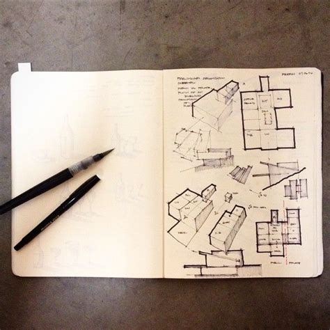 Massing Sketches With Water Brush