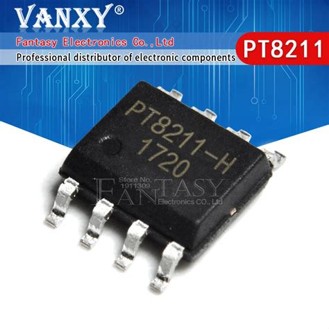 10PCS PT8211 D8211 GH8211 SOP 8 SOP8 PT8211 S SOP SMD|smd ic|ic smd ...