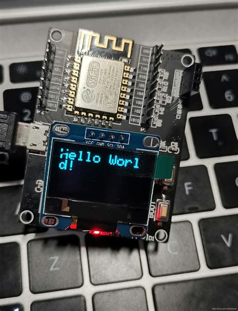 Arduino Esp8266接oled亮屏（基础）arduino Esp8266 Oled Csdn博客