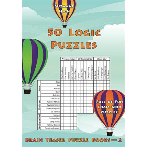 Three J39s Learning Some Easy Logic Grid Puzzles Logic Puzzles 50