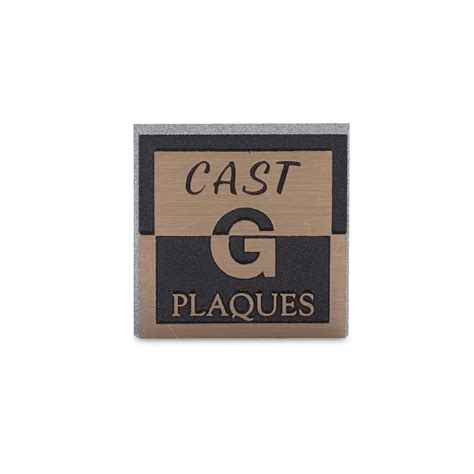 Cast Plaques Overview