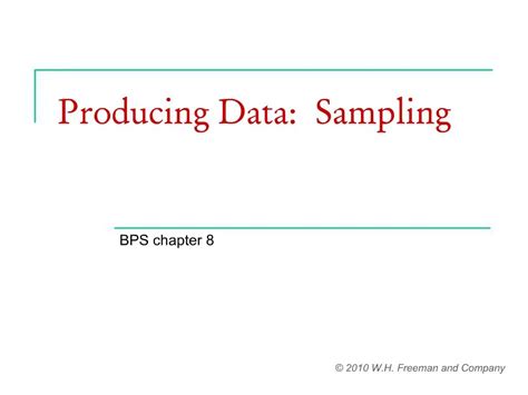 ppt producing data sampling powerpoint presentation free download