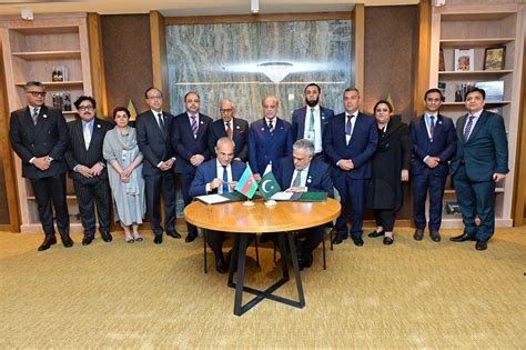 Азербайджан и Пакистан подписали Меморандум о взаимопонимании Oxu Az