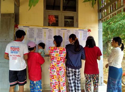 ကျိန္တလီမြို့၌ နံရံကပ်စာစောင်ပြပွဲဆောင်ရွက် Myanmarnationalpost