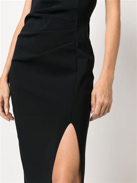 Chiara Boni La Petite Robe Halterneck Midi Dress Farfetch