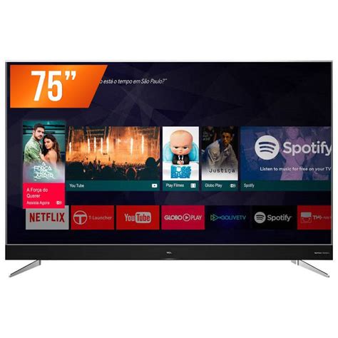 Smart TV LED 75'' Ultra HD 4k TCL 75C2US