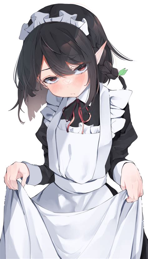 Blushing Elf Maid Original Ranimeblush
