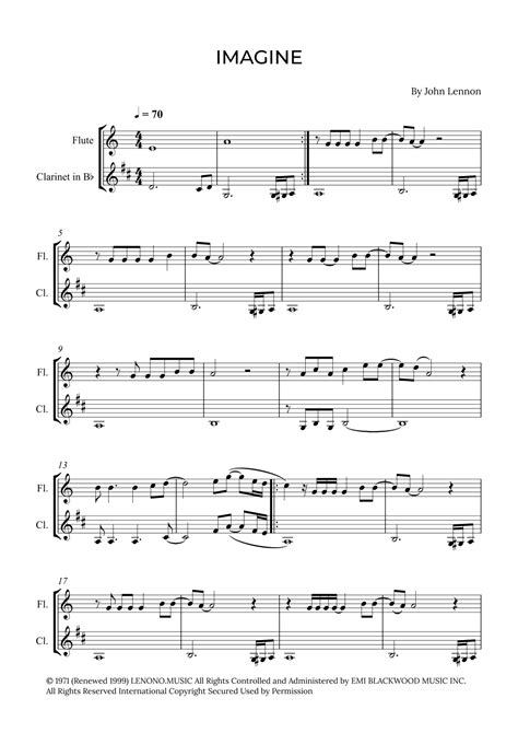 Imagine Arr Alex Nunes Rodrigues By David Archuleta Sheet Music For