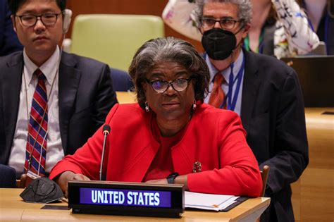Remarks By Ambassador Linda Thomas Greenfield At A Meeting Of Ecosoc