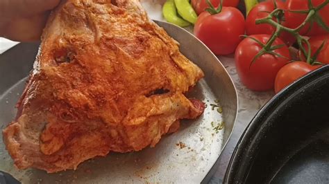 Γουρουνοπουλα φουρνου κεφαλή γουρουνοχαρά σπιτική Youtube