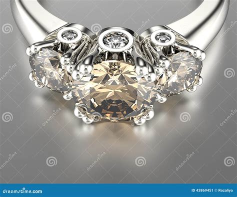 Кольцо с диамантом серебр ювелирных изделий золота ткани предпосылки черный Иллюстрация штока