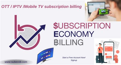 Ott Iptv Mobile Tv Subscription Billing Subecob