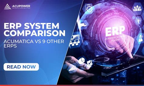 Erp System Comparison Acumatica Vs 9 Other Erps Acupower