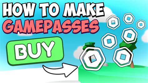 HOW TO MAKE A WORKING GAMEPASS ROBLOX STUDIO YouTube