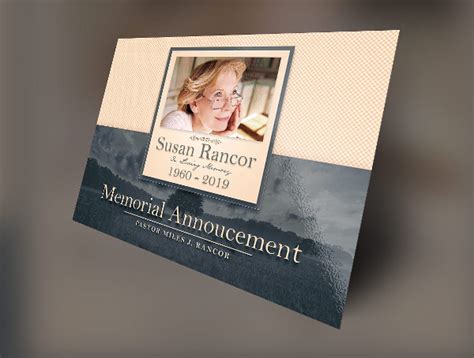 13 Funeral Announcement Cards Free Psd Ai Vector Eps Formats