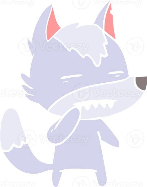 Unsure Wolf Showing Teeth 45189735 Png