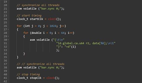 L1 Bandwidth Benchmark Cuda Programming And Performance Nvidia Developer Forums