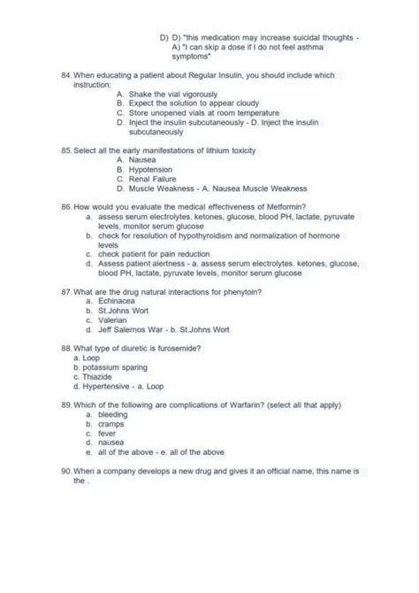 ATI Pharmacology Proctored Exam (NGN) 2025 Final Exam Questions with ...
