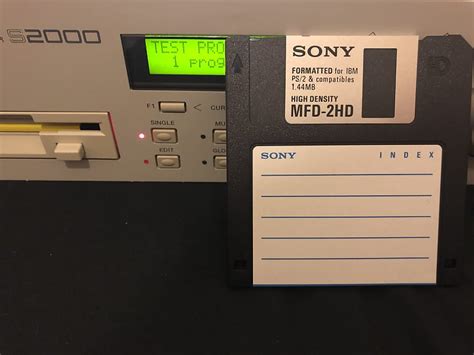 Operating System Os20 Floppy Disk For Akai S2000 Midi Stereo Reverb