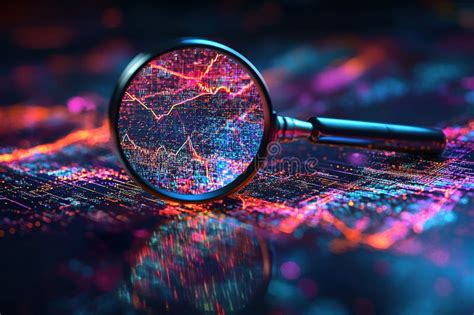 Data Analysis Unveiling Insights With Magnifying Glass Over Dynamic