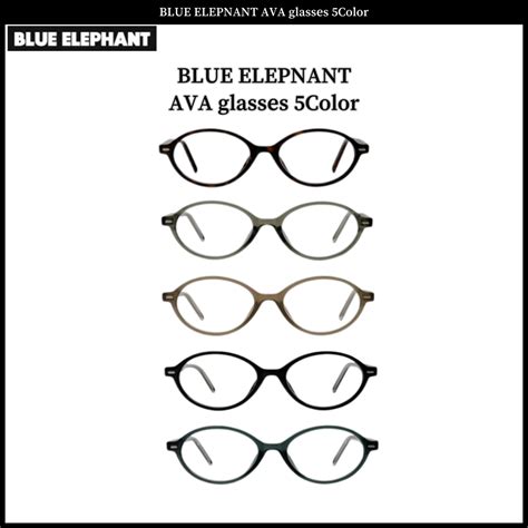 Blue Elephant Ava Glasses 5color Shopee Philippines