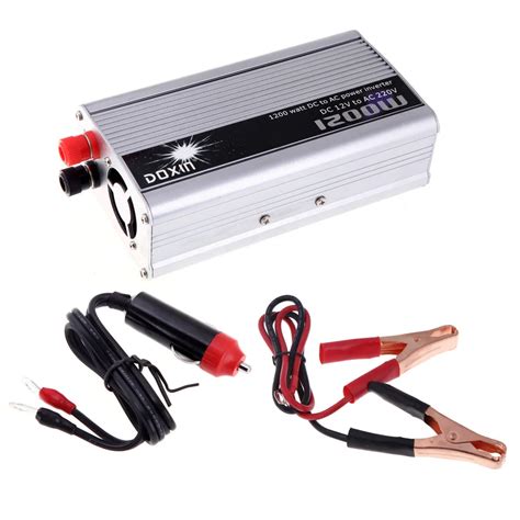 Buy 1200w Car Inverter Watt Dc 12v Inverter To Ac 220v