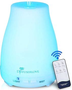 Amazon Com Diffuserlove Essential Oil Diffusers ML Remote Control Ultrasonic Mist