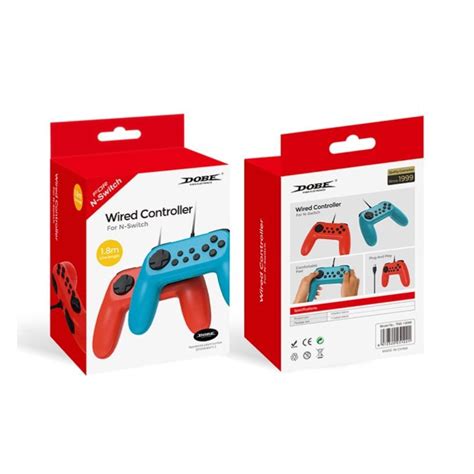 全新2個手掣 Ns Switch主機用 有線 迷你控制器 雙打手掣套裝 Controller Dobe 比joy Con 性價比更高