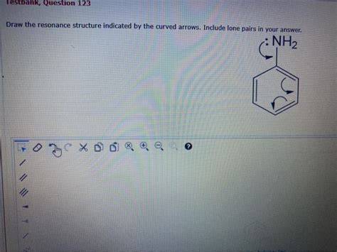 Solved Testbank Question 123 Draw The Resonance Structure