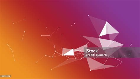 Colorful Plexus Background Stock Illustration Download Image Now Abstract Backgrounds