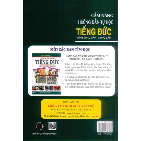 Cẩm Nang Hướng Dẫn Tự Học Tiếng Đức Trình Độ Sơ Cấp Trung Cấp Macawshop