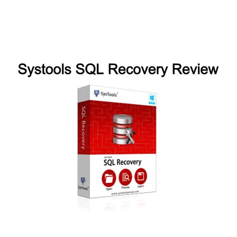 Systools Sql Recovery Review Get It Solutions