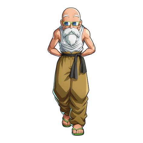 Master Roshi Dbs Render Hd [fighterz] By Maxiuchiha22 On Deviantart