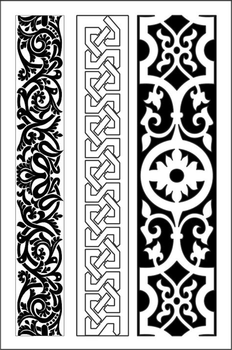 Wood Carving Texture Details File Cdr And Dxf Free Vector Download For