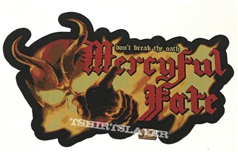 Mercyful Fate Mercyful Fate Dont Break The Oath Oversized Patch Patch