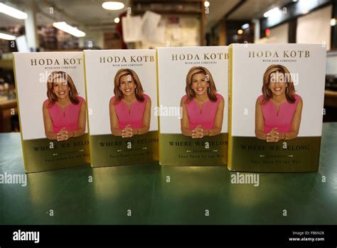 Hoda Kotbs Book Where We Belong Journeys That Show Us The Way At