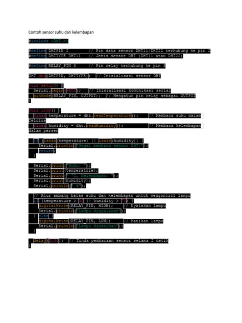 Contoh Sensor Suhu Dan Kelembapan Pdf Contoh Sensor Suhu Dan Kelembapan Pdf