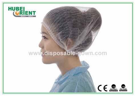 Single Elastic Disposable Surgical Caps Disposable Head Cap For